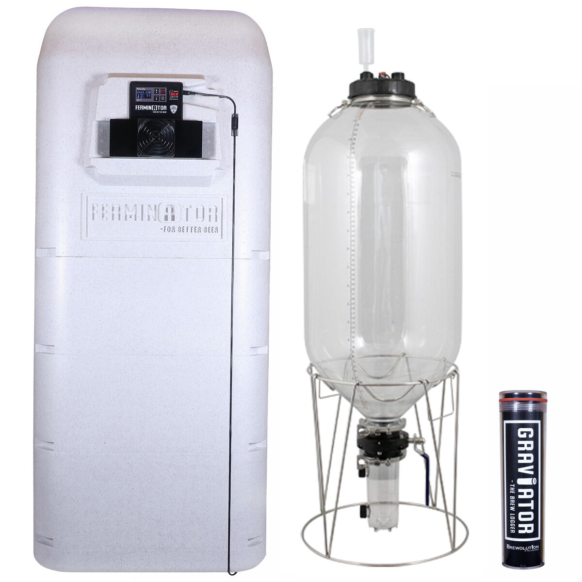 Ferminator Basic 3 - inkl. Fermzilla 55L + Graviator - Hjemmebryggeren