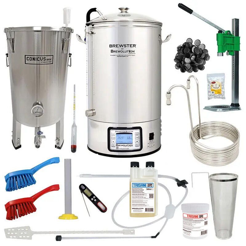 Brewster Beacon 3 inkl. Starter Box Basis med Conicus Basic 30L