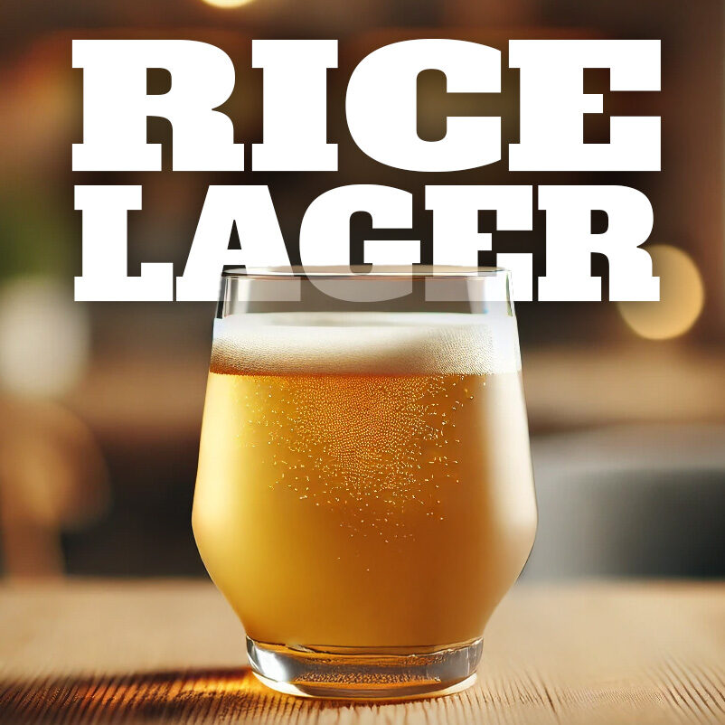 Rice Lager - all-grain kit 25L